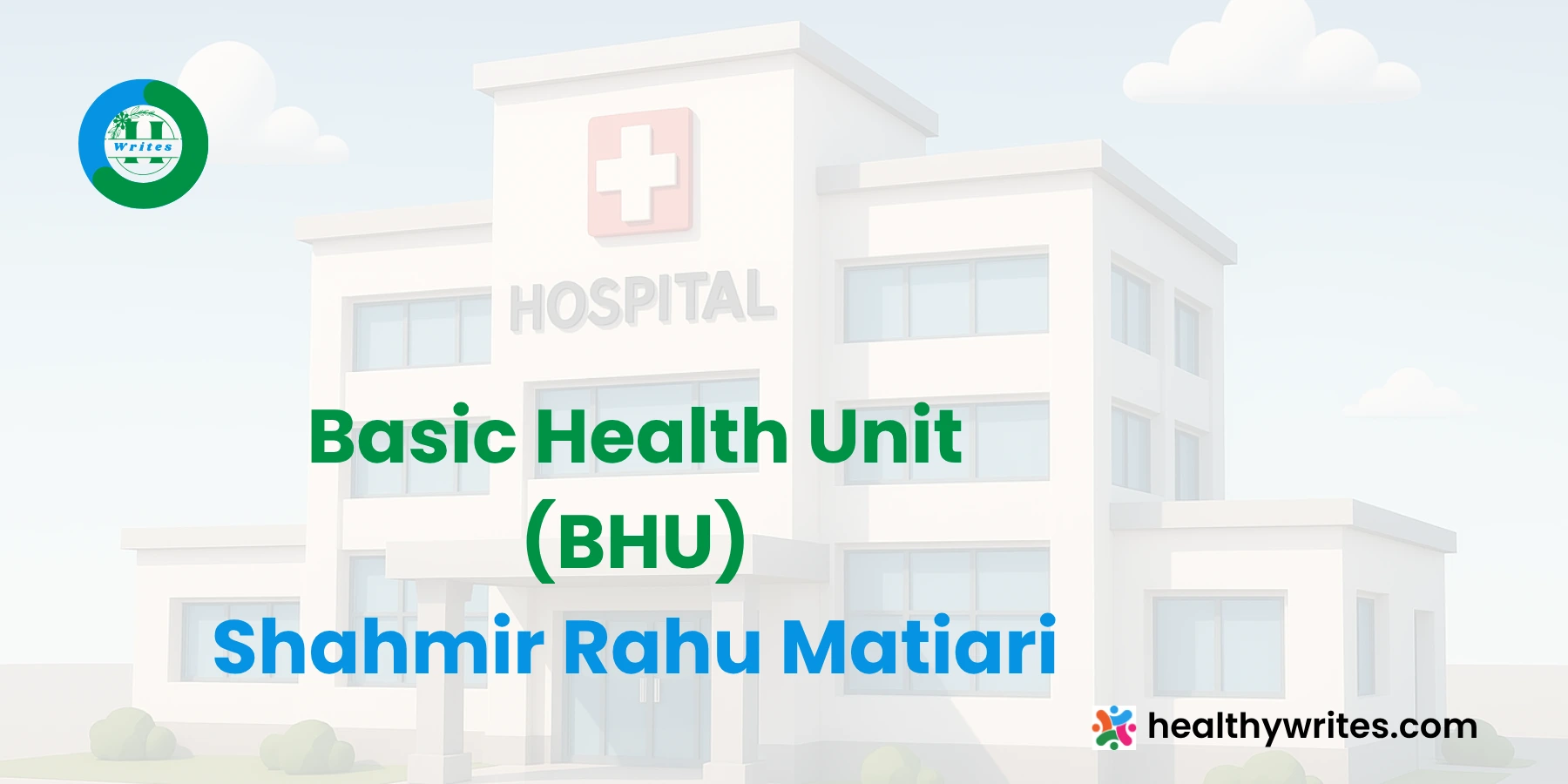 Basic Health Unit (BHU), Shahmir Rahu, Matiari - Healthy Writes